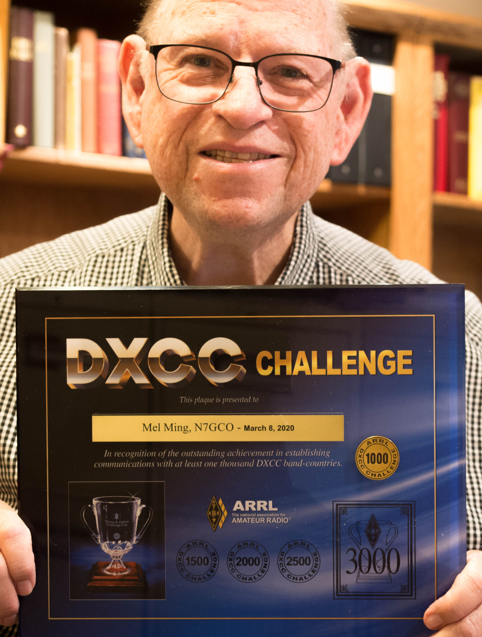 Spokane DX Association » Blog Archive » Mel (N7GCO) Receives ARRL DXCC ...